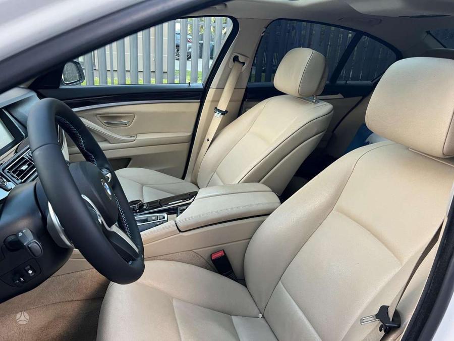 Balts BMW 528 2014 Viļņa, ar dzinēja tilpumu 2.00 L un nobraukumu 230 tūkst. km par 11300 €, foto 21 vietnē AUTOMOTO.COM.LV