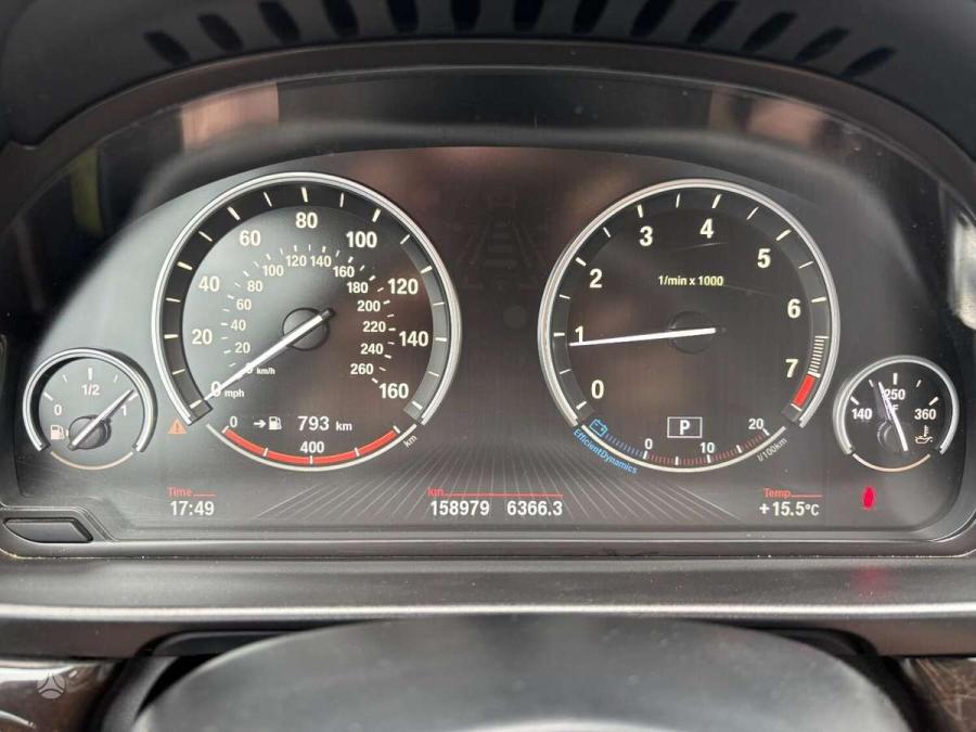 Balts BMW 528 2014 Klaipėda, ar dzinēja tilpumu 2.00 L un nobraukumu 159 tūkst. km par 11200 €, foto 9 vietnē AUTOMOTO.COM.LV