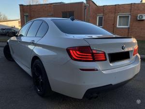 White BMW 528 2014 in Marijampole, with an engine capacity of 2.00 L and mileage of 236 thousand km for 5999 €, photo 14 on AUTOMOTO.COM.LV