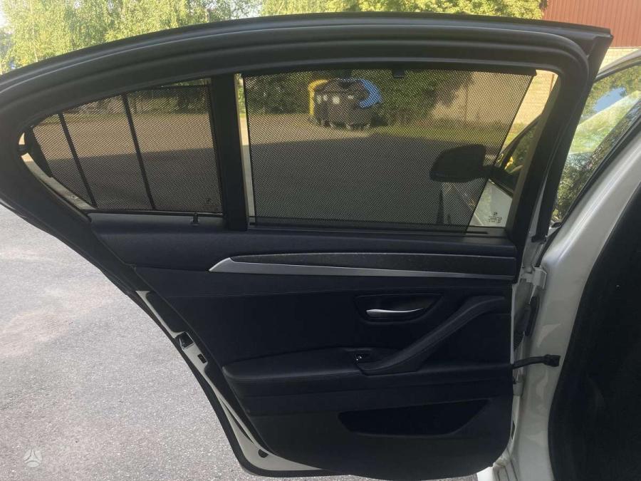 White BMW 528 2014 in Marijampole, with an engine capacity of 2.00 L and mileage of 236 thousand km for 5999 €, photo 24 on AUTOMOTO.COM.LV