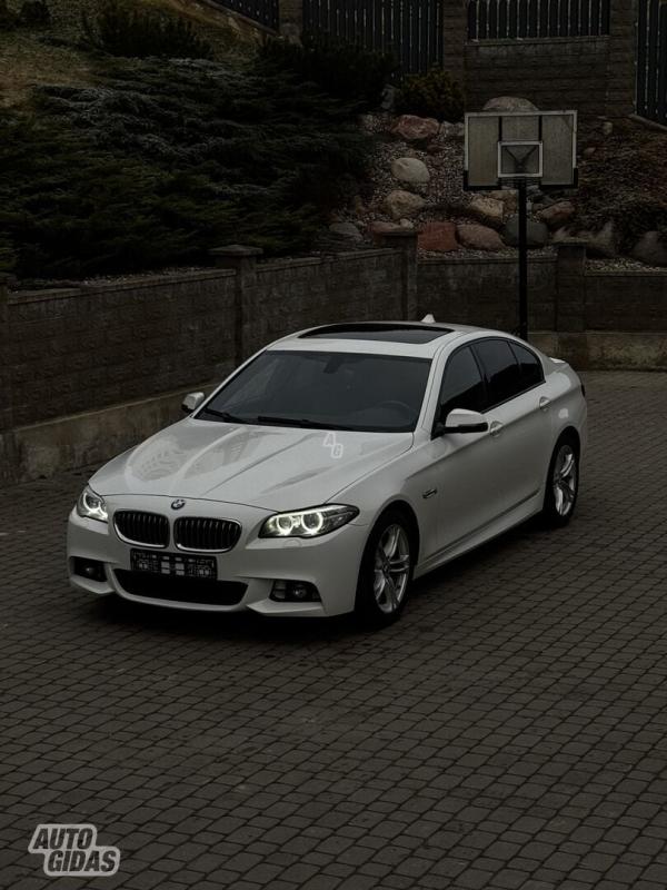 White BMW 528 2015 in Kaunas, with an engine capacity of 2.00 L and mileage of 195 thousand km for 13850 €, photo 1 on AUTOMOTO.COM.LV
