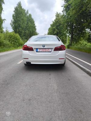 White BMW 528 2015 in Panevezys, with an engine capacity of 2.00 L and mileage of 83 thousand km for 12000 €, photo 6 on AUTOMOTO.COM.LV