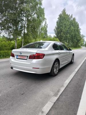 White BMW 528 2015 in Panevezys, with an engine capacity of 2.00 L and mileage of 83 thousand km for 12000 €, photo 7 on AUTOMOTO.COM.LV