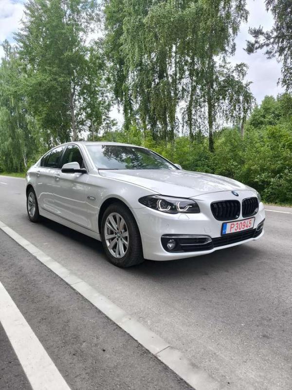 White BMW 528 2015 in Panevezys, with an engine capacity of 2.00 L and mileage of 83 thousand km for 12000 €, photo 9 on AUTOMOTO.COM.LV