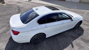 White BMW 528 2015 in Marijampole, with an engine capacity of 2.00 L and mileage of 224 thousand km for 9900 €, photo 23 on AUTOMOTO.COM.LV