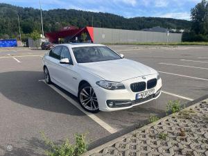 White BMW 528 2016 in Vilnius, with an engine capacity of 2.00 L and mileage of 108 thousand km for 13800 €, photo  on AUTOMOTO.COM.LV