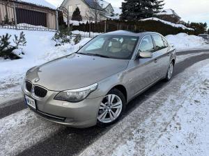 Dzeltens BMW 528 2010 Viļņa, ar dzinēja tilpumu 3.00 L un nobraukumu 250 tūkst. km par 3850 €, foto  vietnē AUTOMOTO.COM.LV