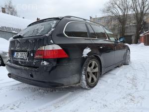 Black BMW 530 2005 in Riga, with an engine capacity of 3.00 L and mileage of 382 thousand km for 2500 €, photo 4 on AUTOMOTO.COM.LV