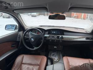 Black BMW 530 2005 in Riga, with an engine capacity of 3.00 L and mileage of 382 thousand km for 2500 €, photo 7 on AUTOMOTO.COM.LV