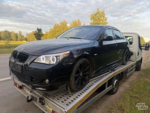 Black BMW 530 2005 in Vilnius, with an engine capacity of 2.50 L and mileage of 450 thousand km for 3599 €, photo 4 on AUTOMOTO.COM.LV