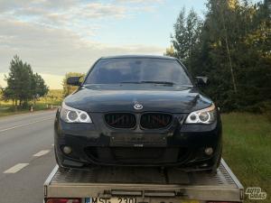 Black BMW 530 2005 in Vilnius, with an engine capacity of 2.50 L and mileage of 450 thousand km for 3599 €, photo 7 on AUTOMOTO.COM.LV