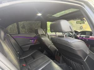 Black BMW 530 2005 in Vilnius, with an engine capacity of 2.50 L and mileage of 450 thousand km for 3599 €, photo 15 on AUTOMOTO.COM.LV