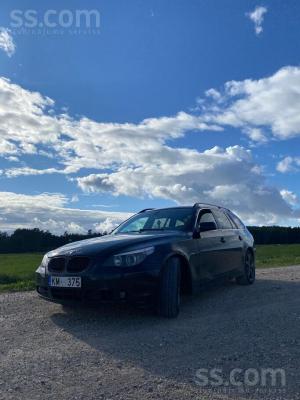 Black BMW 530 2005 in Riga, with an engine capacity of 3.00 L and mileage of 362 thousand km for 3300 €, photo 8 on AUTOMOTO.COM.LV