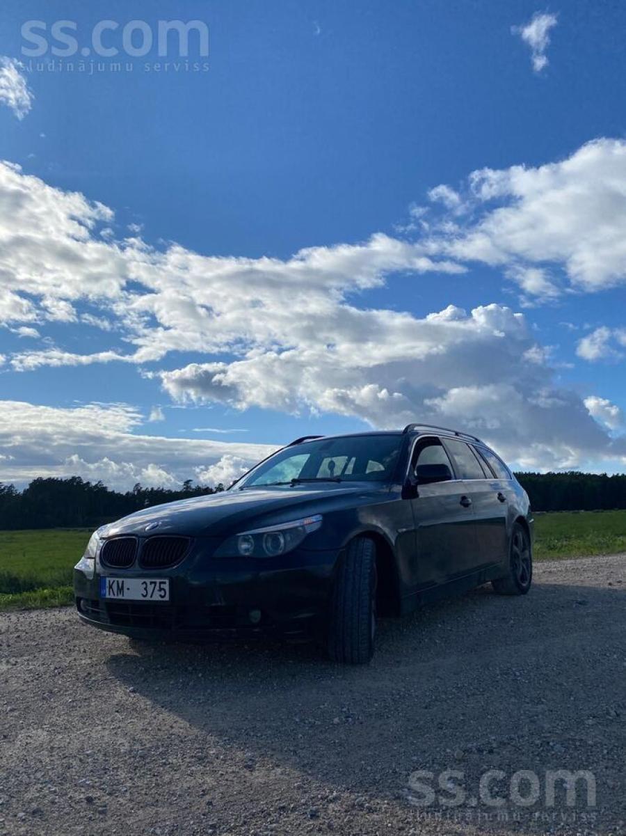 Black BMW 530 2005 in Riga, with an engine capacity of 3.00 L and mileage of 362 thousand km for 3300 €, photo 8 on AUTOMOTO.COM.LV