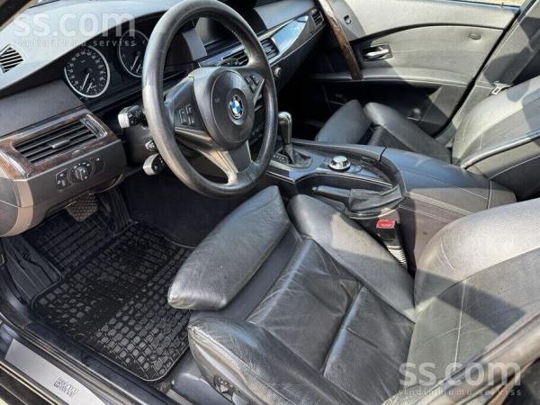 Melns BMW 530 2005 Rīga, ar dzinēja tilpumu 3.00 L un nobraukumu 362 tūkst. km par 3300 €, foto 9 vietnē AUTOMOTO.COM.LV