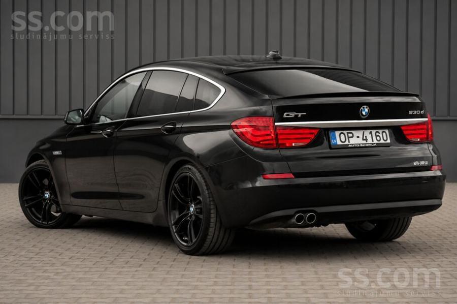 Black BMW 530 2009 in Tukums, with an engine capacity of 3.00 L and mileage of 343 thousand km for 7500 €, photo 5 on AUTOMOTO.COM.LV