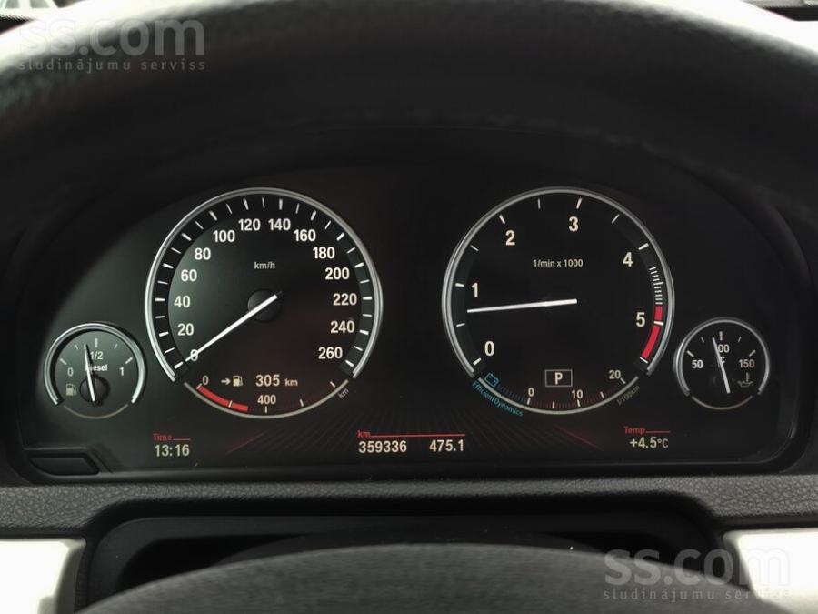 Black BMW 530 2010 in Riga, with an engine capacity of 3.00 L and mileage of 359 thousand km for 7790 €, photo 25 on AUTOMOTO.COM.LV