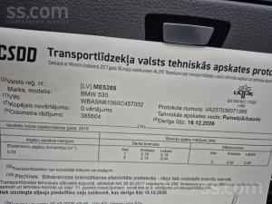 Melns BMW 530 2010 Valmiera, ar dzinēja tilpumu 3.00 L un nobraukumu 0 tūkst. km par 9500 €, foto 22 vietnē AUTOMOTO.COM.LV