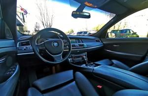 Black BMW 530 2010 in Riga, with an engine capacity of 3.00 L and mileage of 195 thousand km for 13990 €, photo 10 on AUTOMOTO.COM.LV