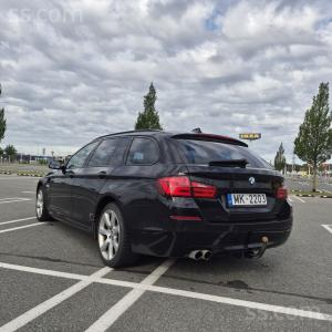 Black BMW 530 2011 in Riga, with an engine capacity of 3.00 L and mileage of 357 thousand km for 8700 €, photo 7 on AUTOMOTO.COM.LV