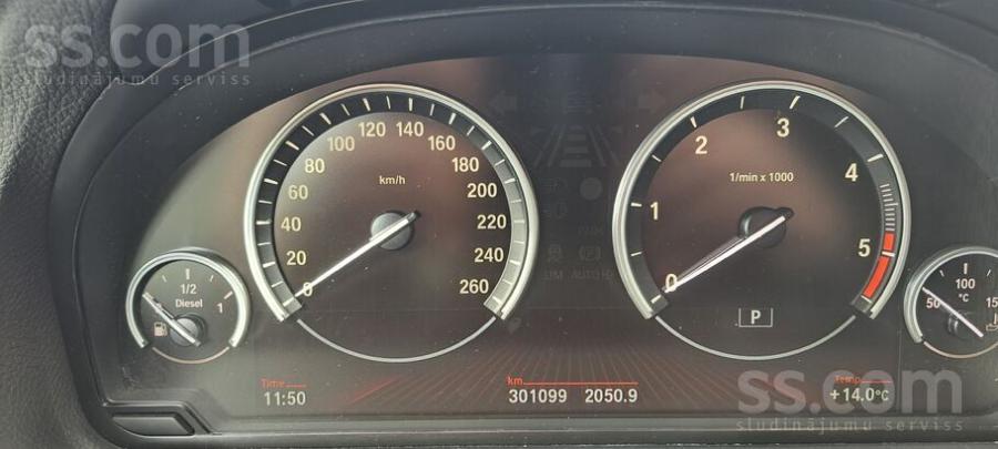 Melns BMW 530 2011 Rīga, ar dzinēja tilpumu 3.00 L un nobraukumu 301 tūkst. km par 8400 €, foto 17 vietnē AUTOMOTO.COM.LV