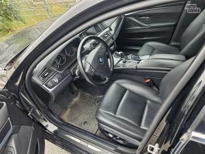 Black BMW 530 2015 in Mazeikiai, with an engine capacity of 3.00 L and mileage of 208 thousand km for 6200 €, photo 10 on AUTOMOTO.COM.LV