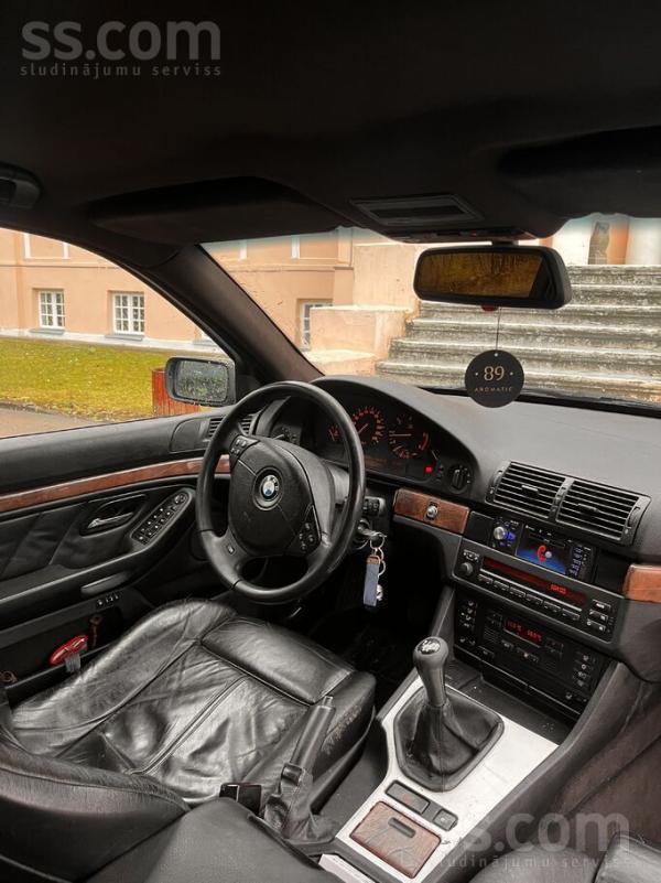 Черный БМВ 530 1996 в Лиепая, объемом двигателя 3.00 л и пробегом 438 тыс. км за 1500 €, фото 6 на AUTOMOTO.COM.LV