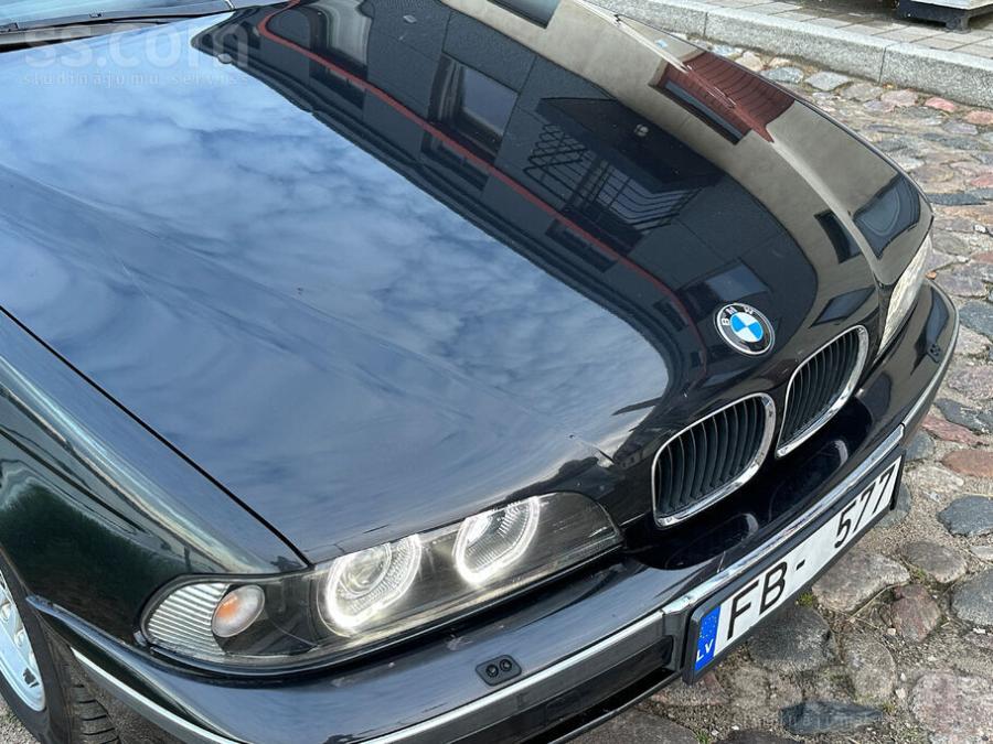 Melns BMW 530 1999 Rīga, ar dzinēja tilpumu 3.00 L un nobraukumu 174 tūkst. km par 6000 €, foto 3 vietnē AUTOMOTO.COM.LV