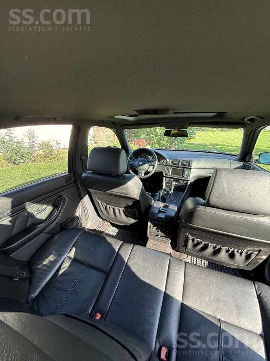 Melns BMW 530 1999 Rīga, ar dzinēja tilpumu 3.00 L un nobraukumu 420 tūkst. km par 3500 €, foto 11 vietnē AUTOMOTO.COM.LV