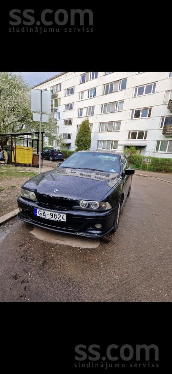 Melns BMW 530 2000 Jelgava, ar dzinēja tilpumu 3.00 L un nobraukumu 262 tūkst. km par 2350 €, foto 2 vietnē AUTOMOTO.COM.LV