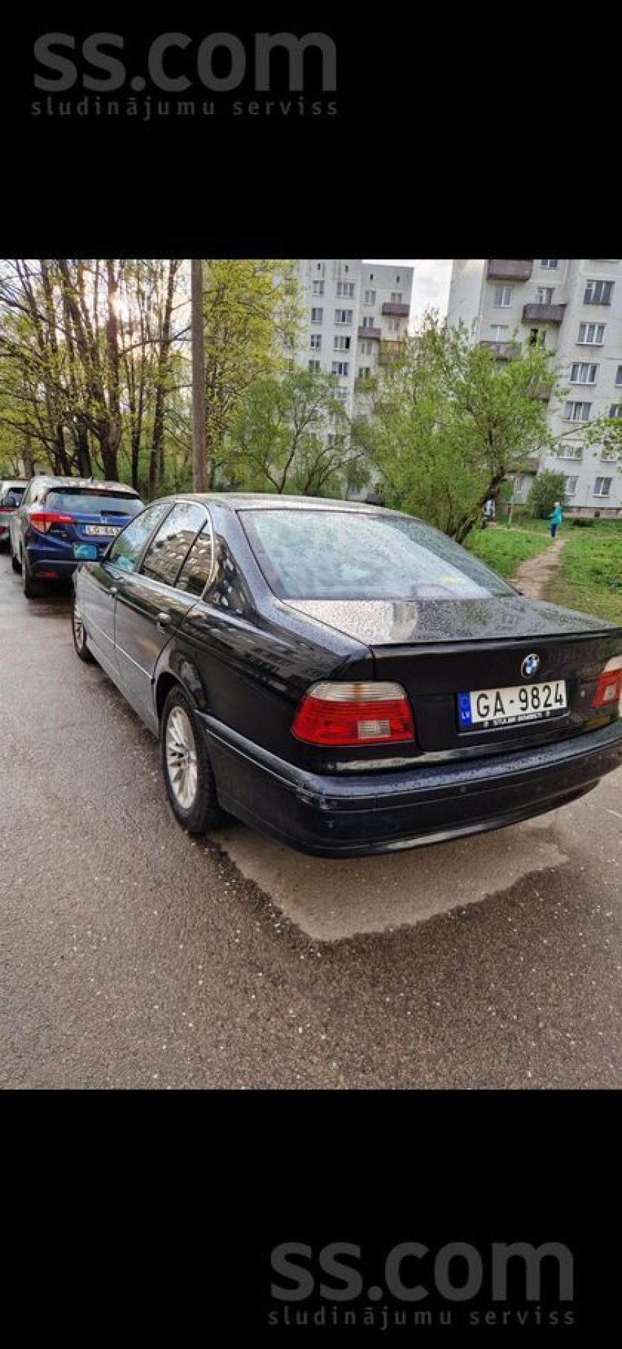 Melns BMW 530 2000 Jelgava, ar dzinēja tilpumu 3.00 L un nobraukumu 262 tūkst. km par 2350 €, foto 3 vietnē AUTOMOTO.COM.LV