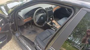 Black BMW 530 2000 in Riga, with an engine capacity of 3.00 L and mileage of 409 thousand km for 2000 €, photo 5 on AUTOMOTO.COM.LV