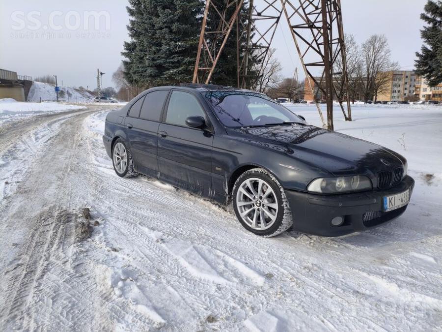 Черный БМВ 530 2000 в Елгава, объемом двигателя 3.00 л и пробегом 380 тыс. км за 2550 €, фото 1 на AUTOMOTO.COM.LV