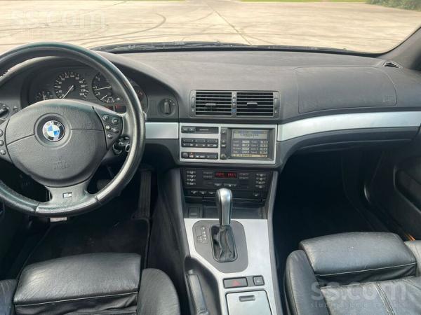 Melns BMW 530 2000 Liepāja, ar dzinēja tilpumu 3.00 L un nobraukumu 190 tūkst. km par 8500 €, foto 6 vietnē AUTOMOTO.COM.LV
