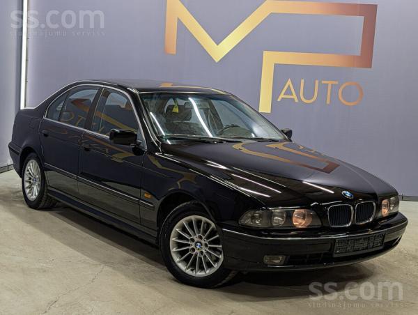 Black BMW 530 2000 in Jurmala, with an engine capacity of 3.00 L and mileage of 292 thousand km for 3950 €, photo 1 on AUTOMOTO.COM.LV