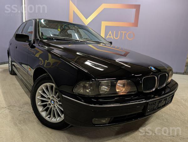 Black BMW 530 2000 in Jurmala, with an engine capacity of 3.00 L and mileage of 292 thousand km for 3950 €, photo 6 on AUTOMOTO.COM.LV