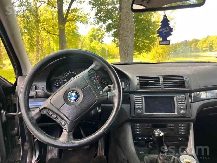 Melns BMW 530 2001 Valmiera, ar dzinēja tilpumu 3.00 L un nobraukumu 467 tūkst. km par 25190 €, foto 5 vietnē AUTOMOTO.COM.LV