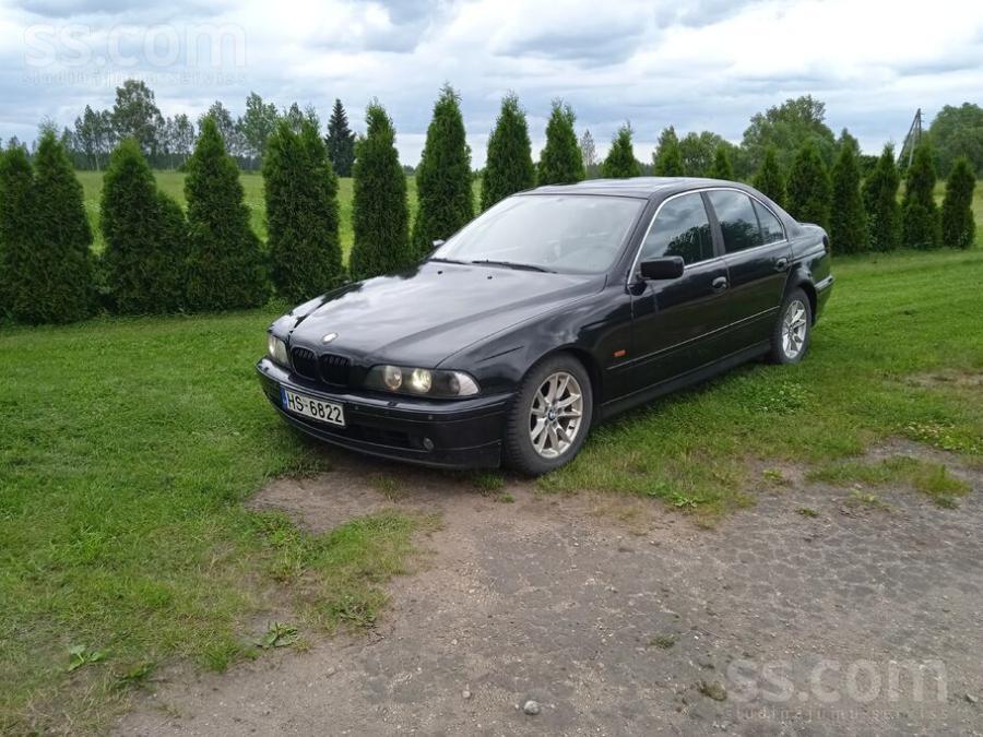 Melns BMW 530 2001 Valmiera, ar dzinēja tilpumu 3.00 L un nobraukumu 440 tūkst. km par 2000 €, foto 1 vietnē AUTOMOTO.COM.LV