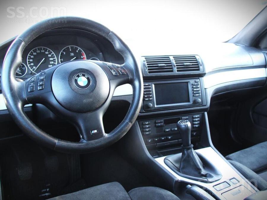 Black BMW 530 2001 in Rezekne, with an engine capacity of 3.00 L and mileage of 380 thousand km for 4495 €, photo 6 on AUTOMOTO.COM.LV