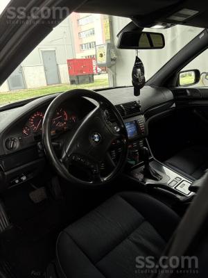 Melns BMW 530 2001 Liepāja, ar dzinēja tilpumu 3.00 L un nobraukumu 331 tūkst. km par 4300 €, foto 8 vietnē AUTOMOTO.COM.LV