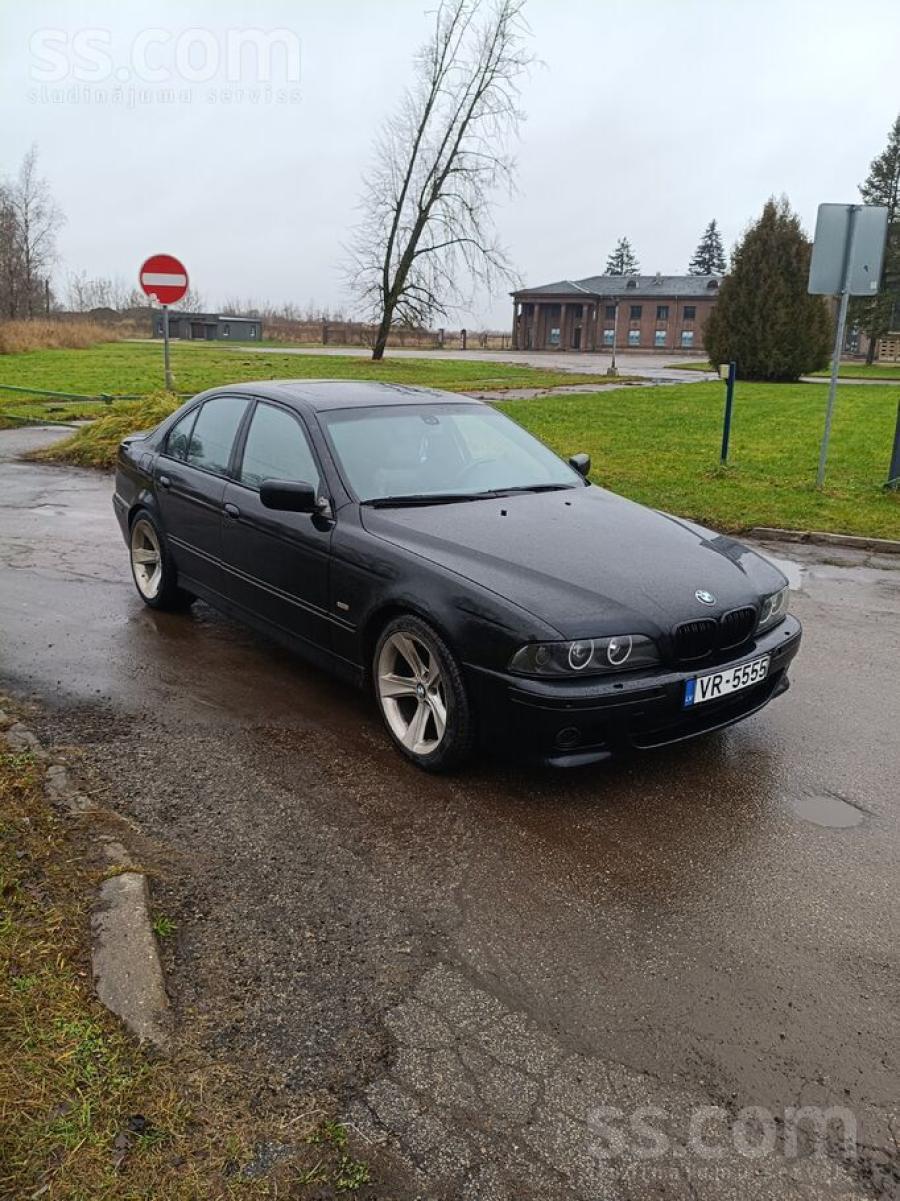 Melns BMW 530 2002 Rīga, ar dzinēja tilpumu 3.00 L un nobraukumu 450 tūkst. km par 3199 €, foto 2 vietnē AUTOMOTO.COM.LV