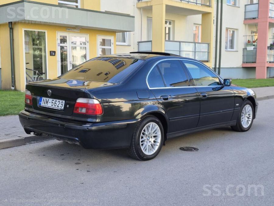 Black BMW 530 2002 in Riga, with an engine capacity of 3.00 L and mileage of 380 thousand km for 2700 €, photo 5 on AUTOMOTO.COM.LV