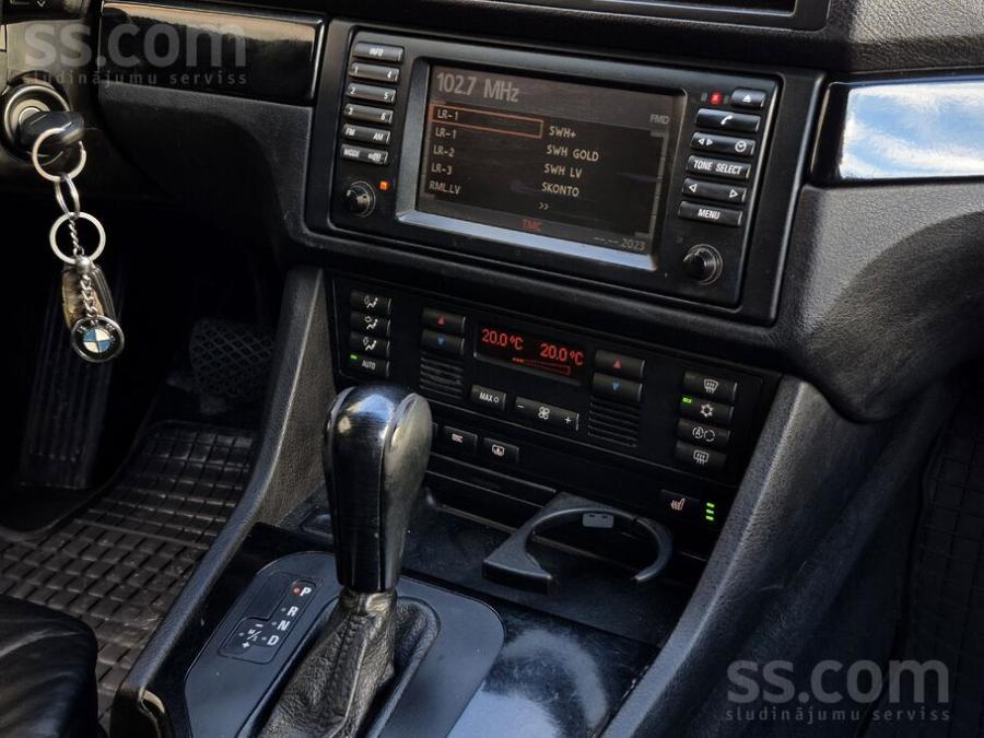 Black BMW 530 2002 in Riga, with an engine capacity of 3.00 L and mileage of 380 thousand km for 2700 €, photo 11 on AUTOMOTO.COM.LV