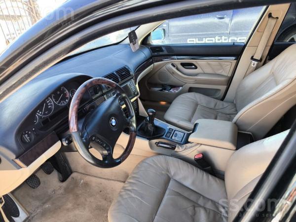 Melns BMW 530 2002 Rīga, ar dzinēja tilpumu 3.00 L un nobraukumu 210 tūkst. km par 6900 €, foto 5 vietnē AUTOMOTO.COM.LV