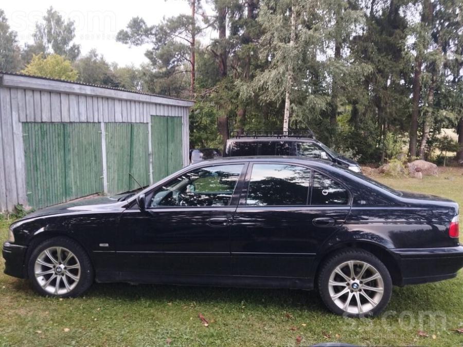 Black BMW 530 2002 in Ludza, with an engine capacity of 3.00 L and mileage of 450 thousand km for 1300 €, photo 16 on AUTOMOTO.COM.LV