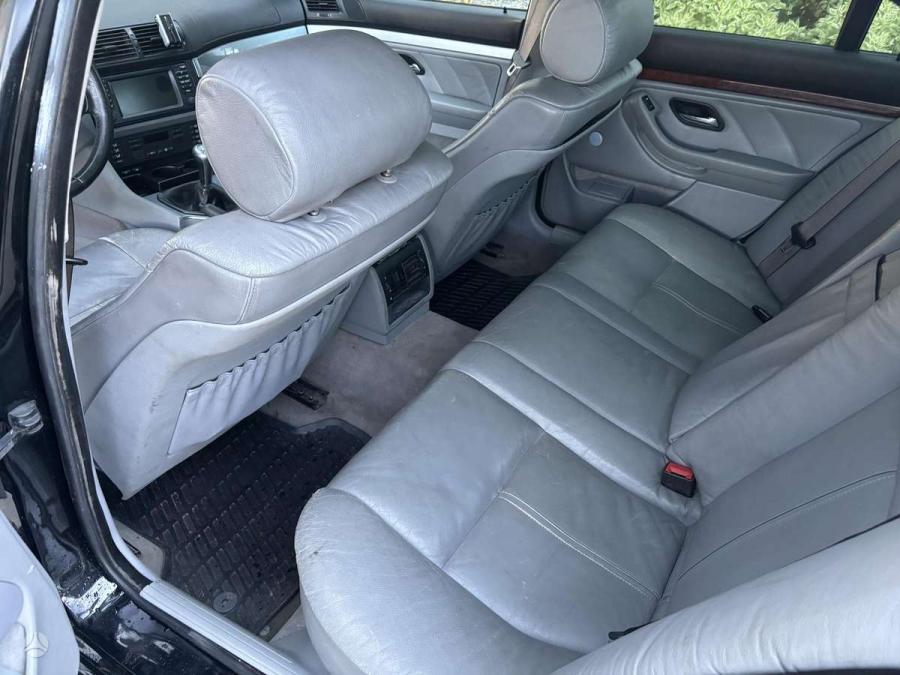 Melns BMW 530 2002 Viļņa, ar dzinēja tilpumu 2.93 L un nobraukumu 425 tūkst. km par 4200 €, foto 12 vietnē AUTOMOTO.COM.LV