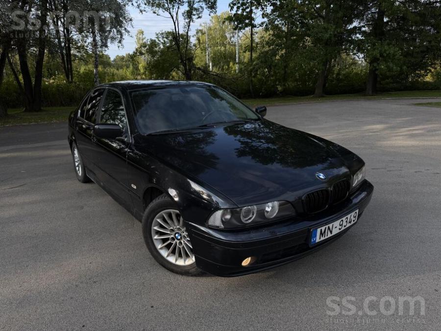 Black BMW 530 2002 in Jurmala, with an engine capacity of 3.00 L and mileage of 277 thousand km for 3300 €, photo 3 on AUTOMOTO.COM.LV