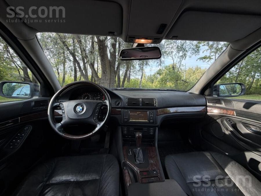 Black BMW 530 2002 in Jurmala, with an engine capacity of 3.00 L and mileage of 277 thousand km for 3300 €, photo 6 on AUTOMOTO.COM.LV