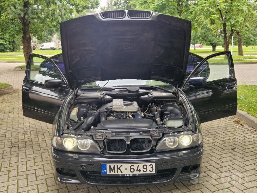 Melns BMW 530 2003 Rīga, ar dzinēja tilpumu 3.00 L un nobraukumu 408 tūkst. km par 4999 €, foto 13 vietnē AUTOMOTO.COM.LV