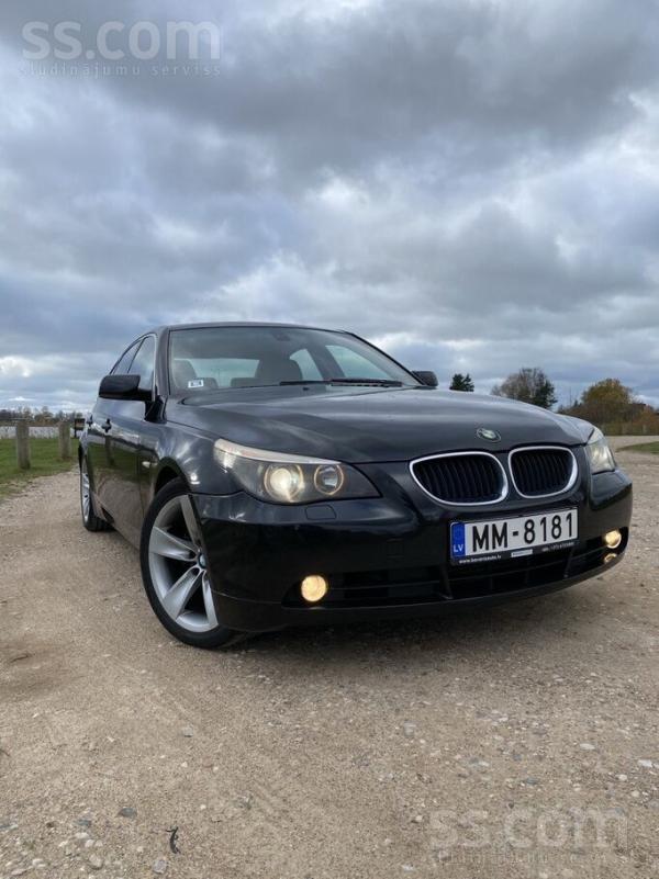Melns BMW 530 2003 Ventspils, ar dzinēja tilpumu 3.00 L un nobraukumu 0 tūkst. km par 3400 €, foto 1 vietnē AUTOMOTO.COM.LV